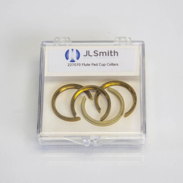 Buy JLS Flute Pad Cup Collars (Set of 4) Online at $29.5 - JL Smith & Co