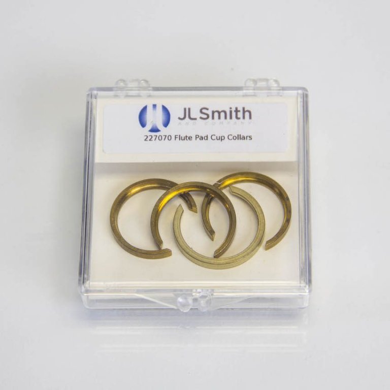 Buy JLS Flute Pad Cup Collars (Set of 4) Online at $29.5 - JL Smith & Co